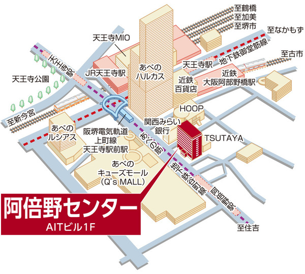 【三井のリハウス】阿倍野センターの店舗情報